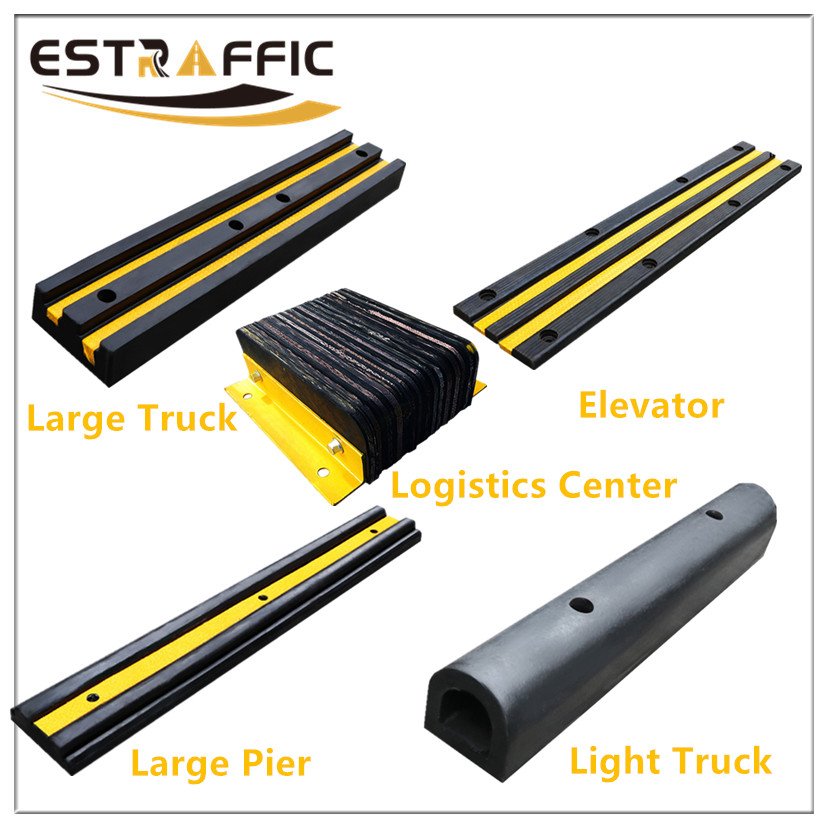 Rubber Wall Bumper Protector - Estraffic Traffic Road Safety Goods