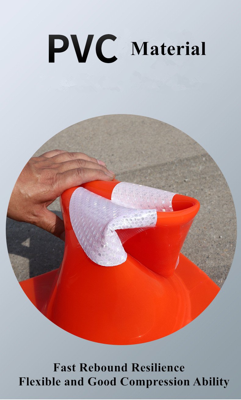 Good Resilience PVC Traffic Cone - Estraffic Road Safety Goods