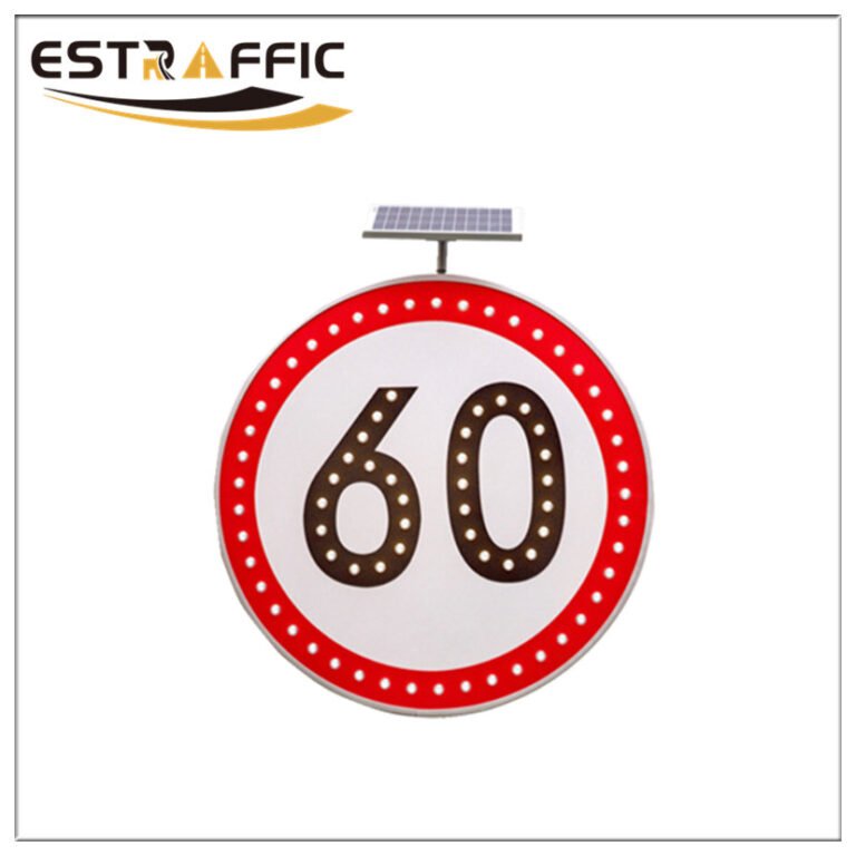 LED Solar Traffic Sign - Estraffic Traffic Road Safety Goods