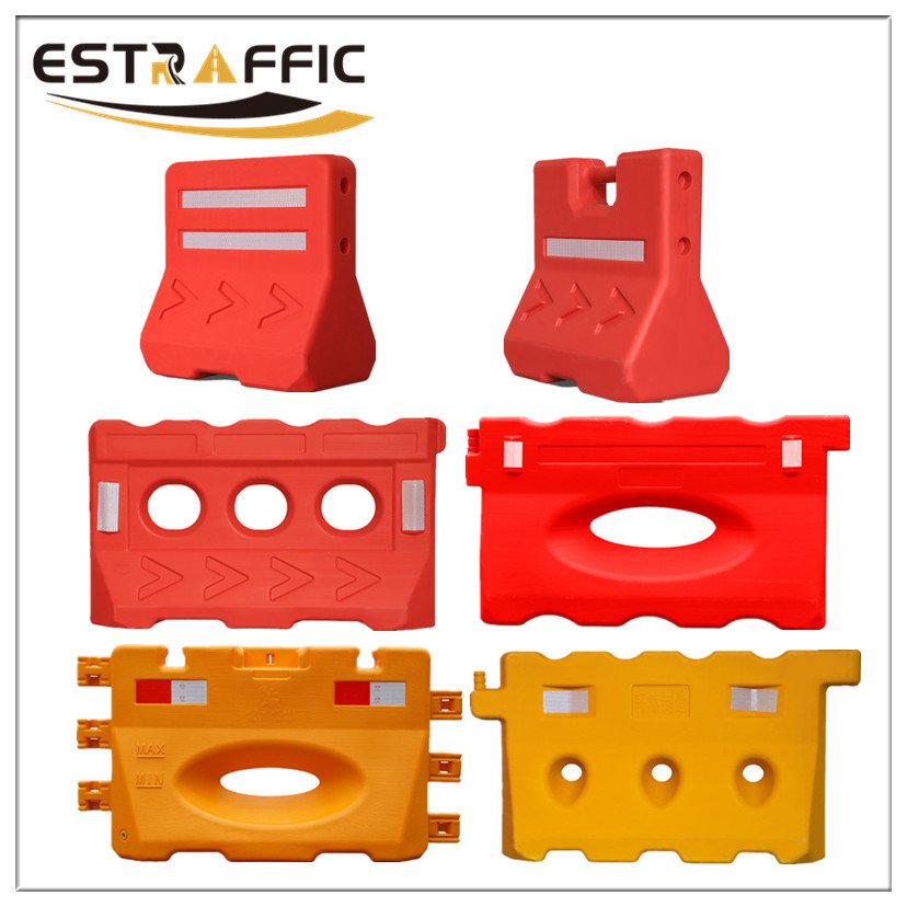 Plastic Water-Filled Road Barrier - Estraffic Road Safety Goods