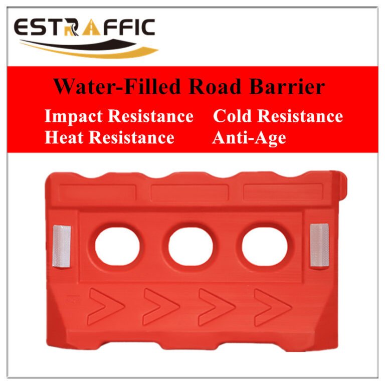 Plastic Water-Filled Road Barrier - Estraffic Road Safety Goods