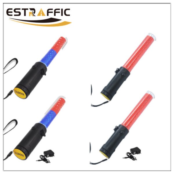 RECHARGEABLE LED TRAFFIC BATON WITH WHISTLE FUNCTION - Estraffic Road ...
