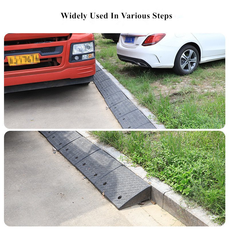 Rubber Car Curb Threshold Ramps - Estraffic Road Safety Goods