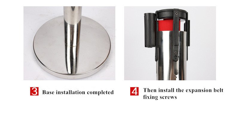 Stainless Steel Crowd Control Barrier - Estraffic Traffic Road Safety Goods