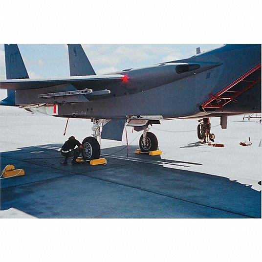 PU Material Aircraft Wheel Chock Shipping to Europe Customer ...